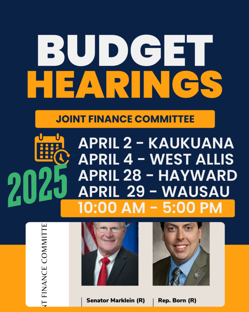 Joint Finance Committee Budget Listening Session - The Stoner's Travel ...